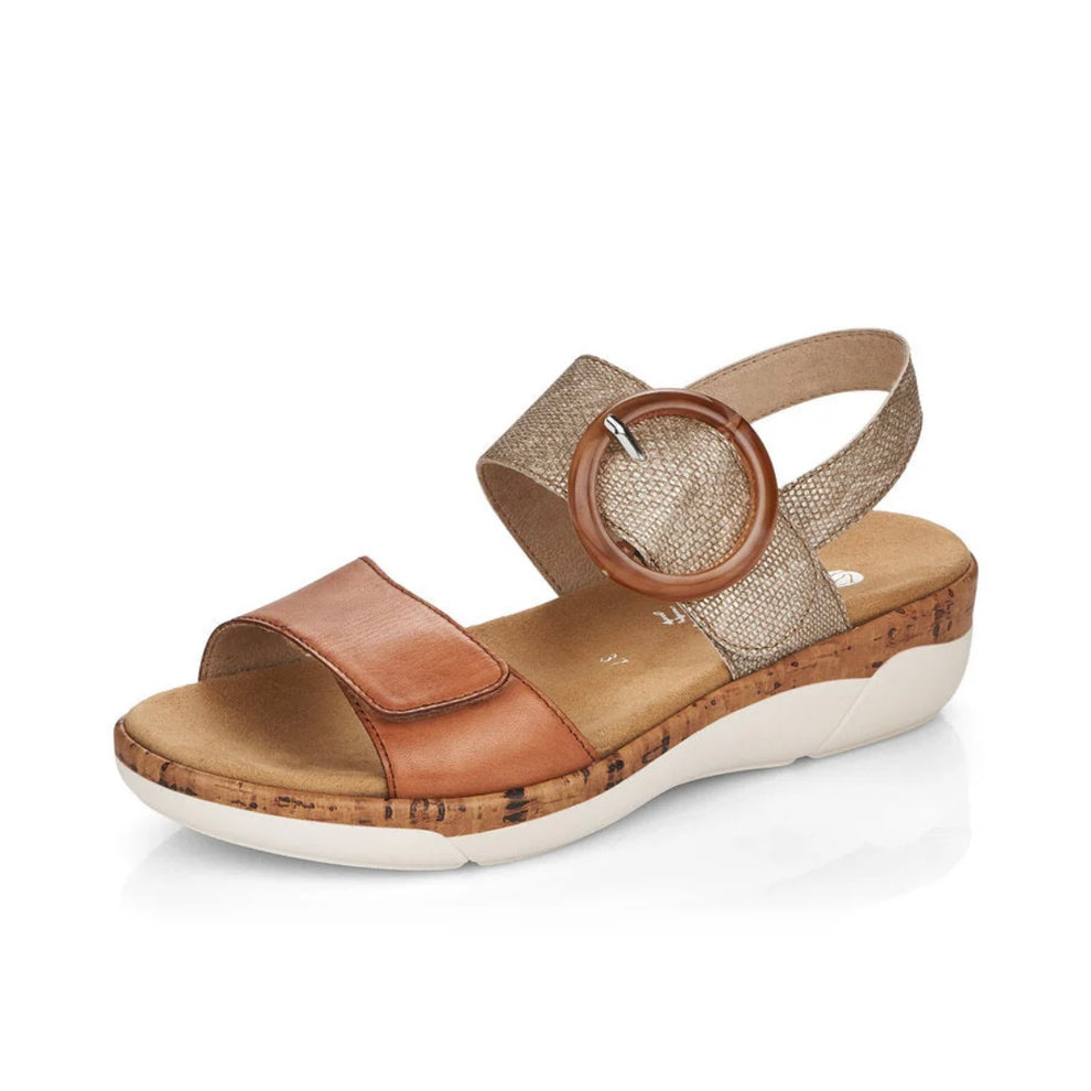 Remonte - R6853 Tan Metallic – Invogue Footwear